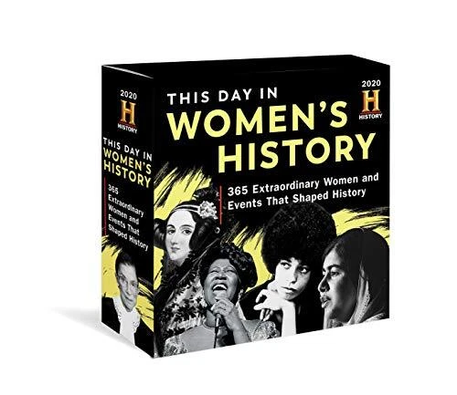 2020 HISTORY CHANNEL This Day in Women's History Boxed Calendar: 365 ...