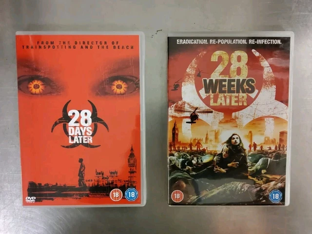 28 DAYS LATER + 28 Weeks Later (DVD Bundle) (L22) £10.99 - PicClick UK