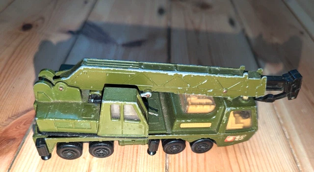 MATCHBOX BATTLE KINGS K113 MOBILE CRANE (363) Vintage £14.99 - PicClick UK