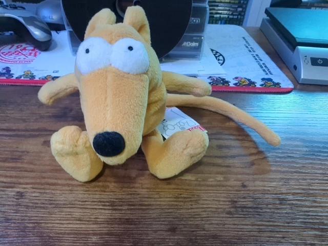 VINTAGE GUND DILBERT Comic Characters Plush Ratbert Stuffed Toy Doll 7 ...