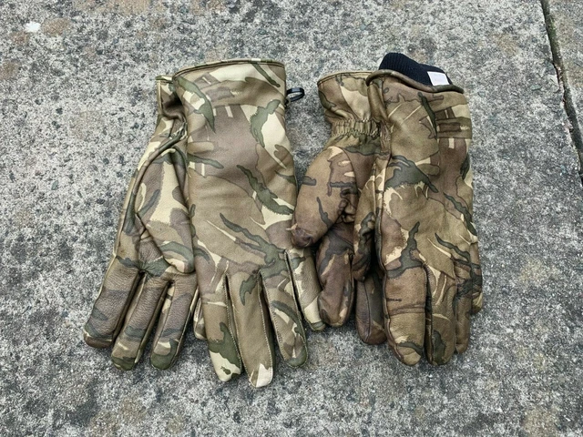 BRITISH ARMY SURPLUS Issue MTP Leather ECW Soldier 2000 Combat Gloves ...