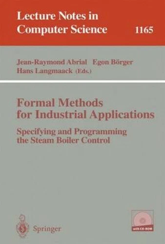 FORMAL METHODS FOR Industrial Applications: Specifying and Programming the $246.36 - PicClick AU