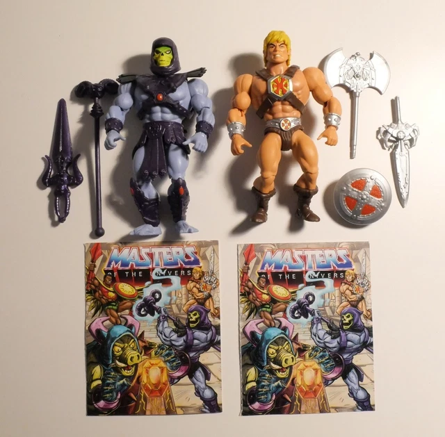MASTERS OF THE Universe Origins He-Man vs. Skeletor 200 x lot 100 % ...