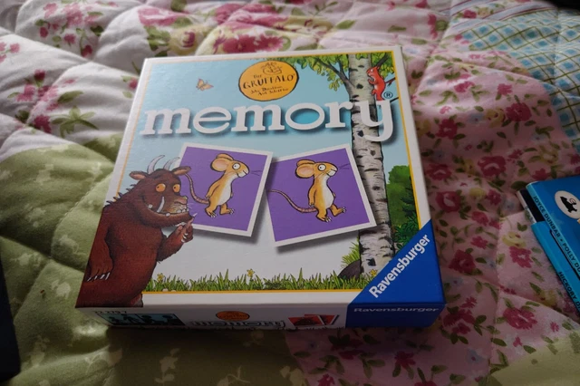THE GRUFFALO MATCH & Memory Board Game. Boxed & Complete £1.99 ...