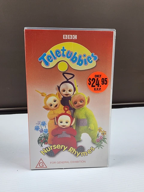 TELETUBBIES NURSERY RHYMES VHS 1998 Video Children Show Kids Children ...