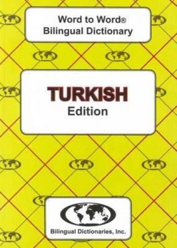 ENGLISH-TURKISH & TURKISH-ENGLISH Word-to-Word Dictionary by Sesma, C ...