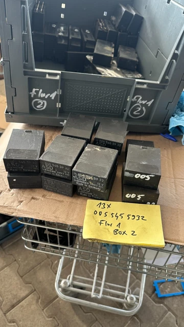 MERCEDES-BENZ W201 W124 ASD Relay Control Unit A0055455932 £54.60 ...