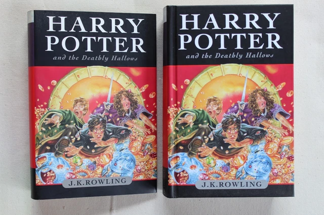 HARRY POTTER AND The Deathly Hallows by J.K. Rowling 1st Edition 2007 ...