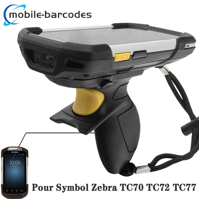 POIGNÉE DE PISTOLET snap - on Pour Symbol Zebra TC70 TC72 TC77 TRG-TC7X-SNP1-02 EUR 44,27 ...