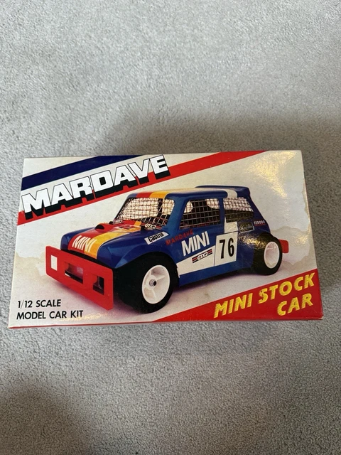 MARDAVE MINI STOCK 1980s Vintage Remote Controllled Car unbuilt kit £51 ...