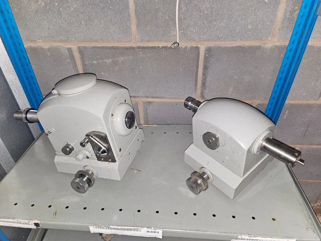2 X CARL Zeiss ULM 600 universal measuring dividing heads? Metroscope ...