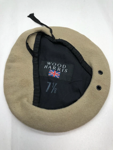 GENUINE BRITISH ARMY SAS Pattern Wood Harris Beret - Size 7 1/8 £15.50 ...