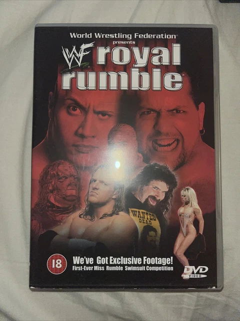 WWF ROYAL RUMBLE 2000 DVD WWE Wrestling FREE POST £23.99 - PicClick UK