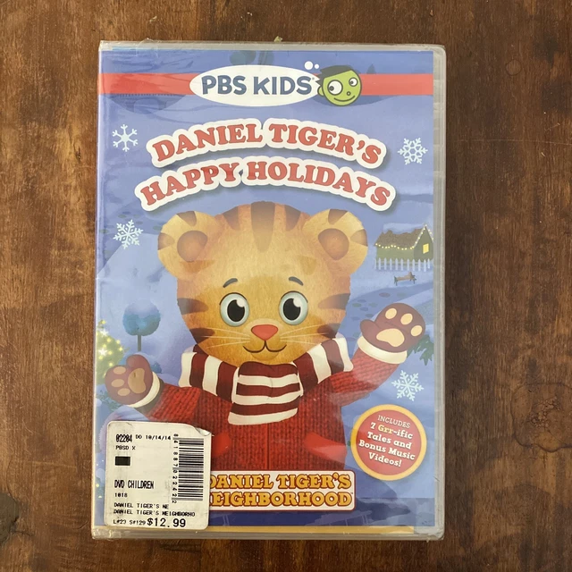 DANIEL TIGER'S NEIGHBORHOOD: Daniel Tiger’s Happy Holidays DVD)Brand ...