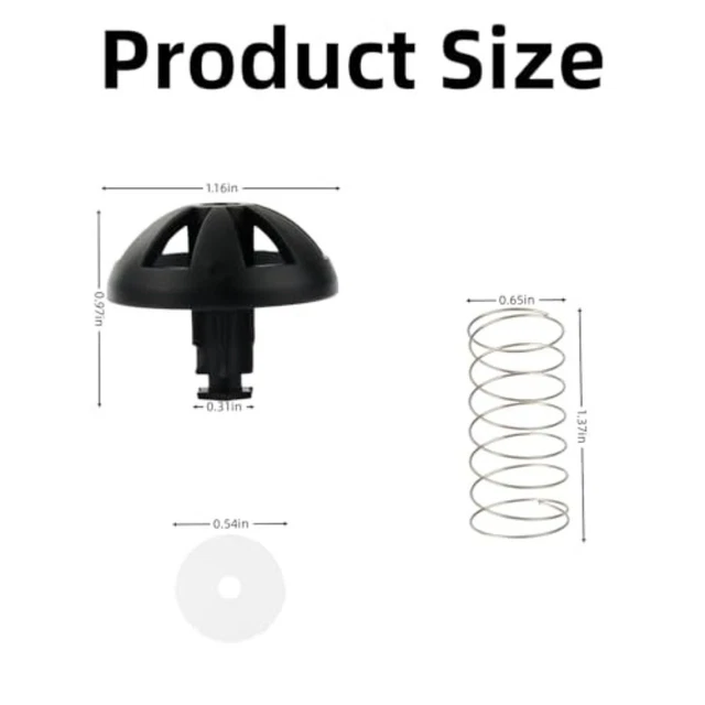 SPRING LOADED STOPPER Kit for Coffee Machines Compatible with 4 to 12 ...