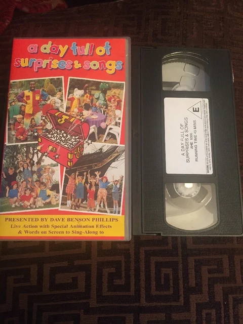 A DAY FULL Of Surprises And Songs (VHS, 1995) RARE £4.99 - PicClick UK