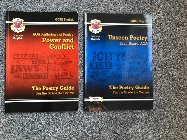 GCSE AQA ENGLISH The Poetry Guide Unseen Poetry Power & Conflict ...