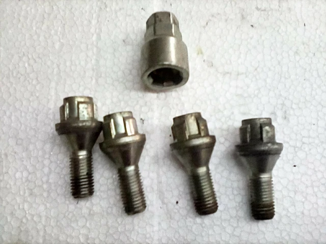 PEUGEOT 107 CITROEN C1 2005-2014 Locking Wheel Nut Set EUR 17,82 ...