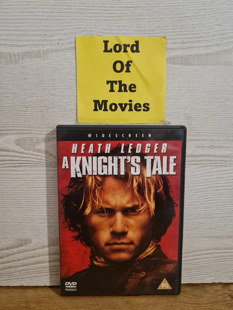 A KNIGHTS TALE (DVD, 2001) Heath Ledger Mark Addy Family Classic ...