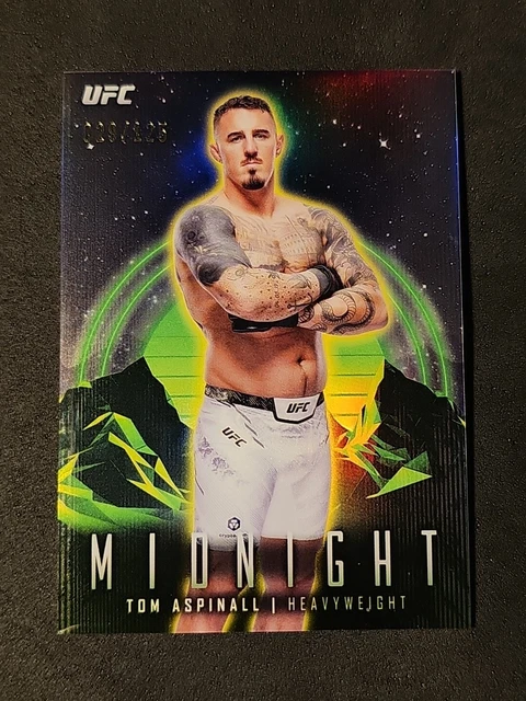 2024 TOPPS MIDNIGHT UFC Tom Aspinall #34 Morning/125 EUR 22,08 ...