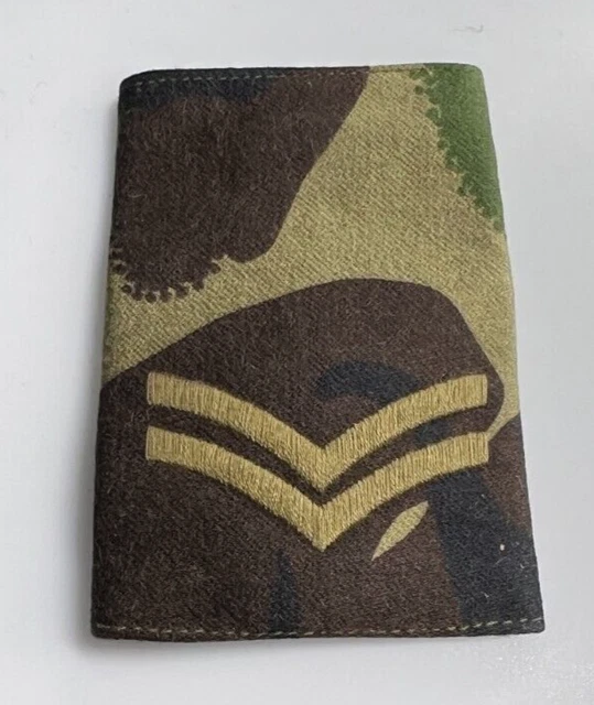 BRITISH ARMY STAFF Corporal Slide on Rank Cloth Badge Patch 9 x 6 cm's ...