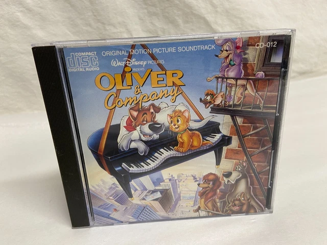 WALT DISNEY'S OLIVER & Company Original Motion Soundtrack (CD 1988 ...