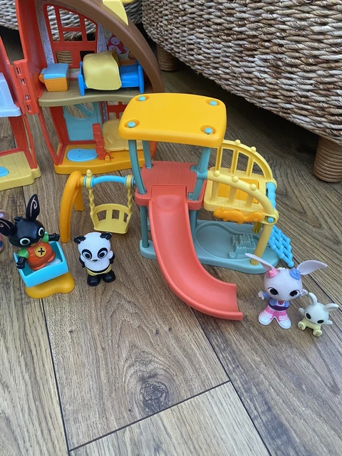 CBEEBIES BING BUNNY House Play set Rare Coco Figure Park Ice Cream Van ...