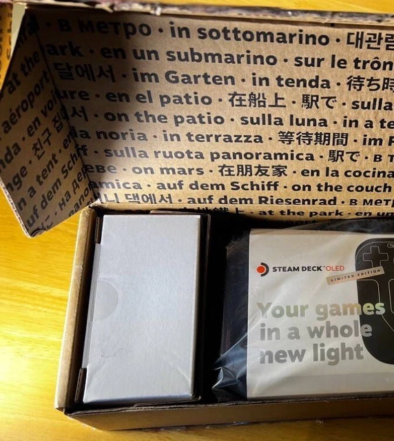 BRAND NEW STEAM Deck OLED Limited Edition - Unopened, Rare Collectible ...