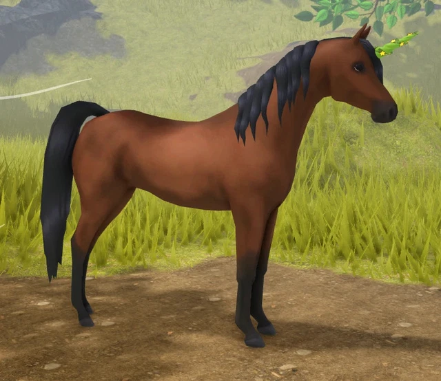 WILD HORSE ISLANDS Roblox Pumpkin Green Autumn Vine Bay Arabian £36.53 ...