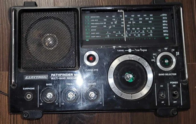 VINTAGE LLOYTRON PATHFINDER MKll Multi Band Receiver Spares or Repair £ ...