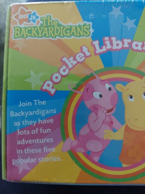 THE BACKYARDIGANS POCKET Library Unread Sealed In Box 6 Mini Books $12. ...