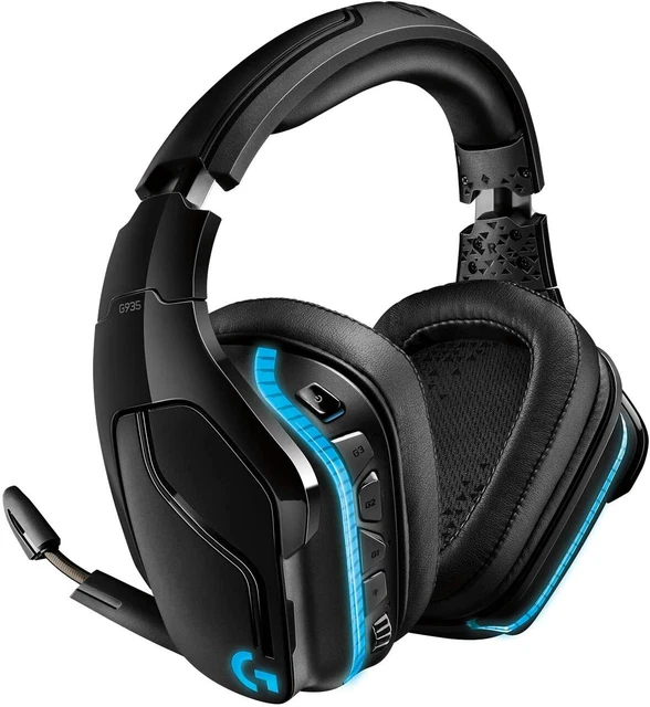 LOGITECH G935 KABELLOSES Gaming-Headset mit LIGHTSYNC RGB OHNE USB ...