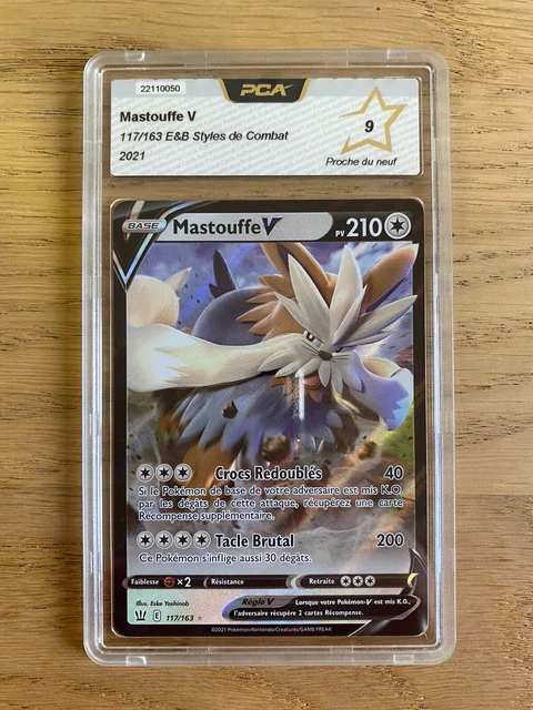 CARTE POKÉMON STYLES De Combat Mastouffe V 117/163 PCA 9 PSA EUR 17,90 ...