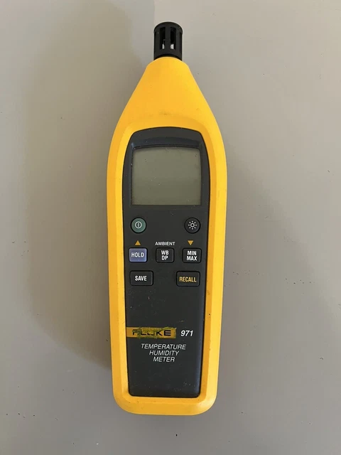 FLUKE 971 TEMPERATURE Humidity Meter *FOR PARTS ONLY* $50.00 - PicClick CA