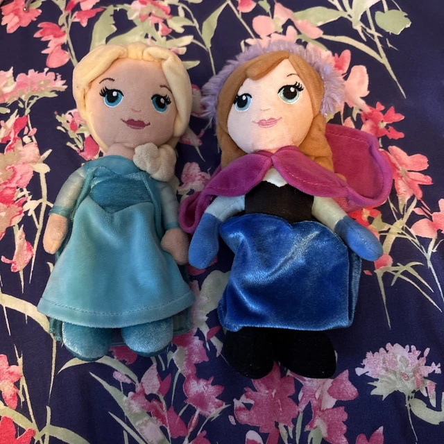 ELSA AND ANA Plush Teddies £10.78 - PicClick UK