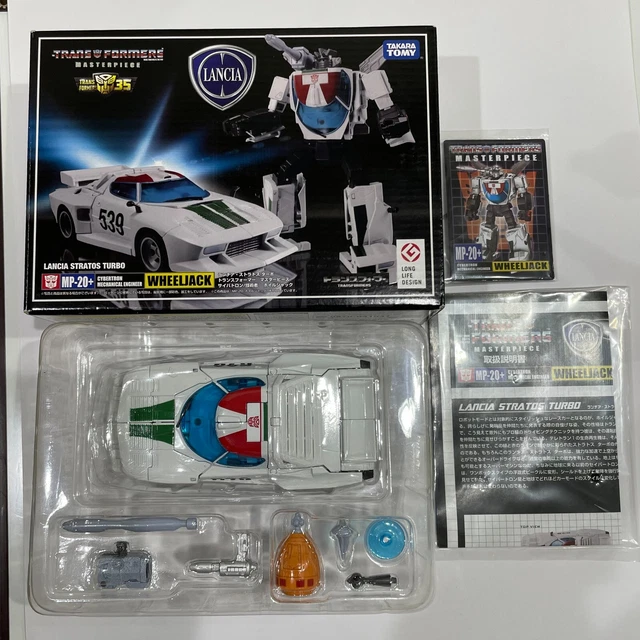 TRANSFORMERS MASTERPIECE MP-20+ Wheeljack Lancia Stratos Turbo 100 % ...