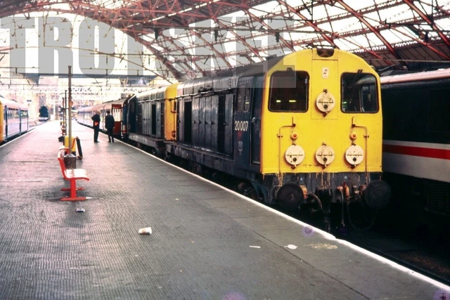 35MM SLIDE BR British Railways Diesel Loco 20007 Class 20 Liverpool ...