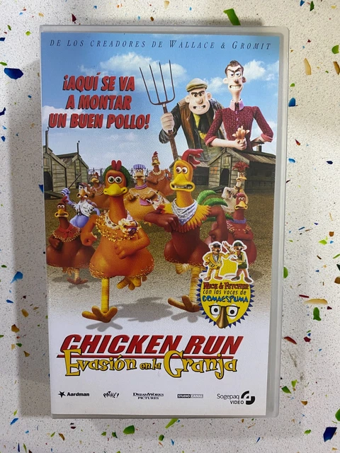 CHICKEN RUN EVASION In The Farm Tape VHS Cartoons £17.90 - PicClick UK
