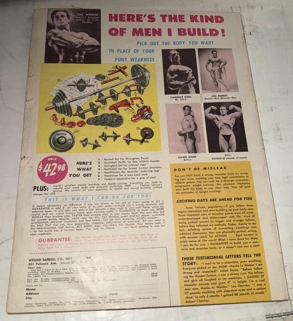 VINTAGE 1957 BOXING And Wrestling Magazine Floyd Patterson Carnival Of ...