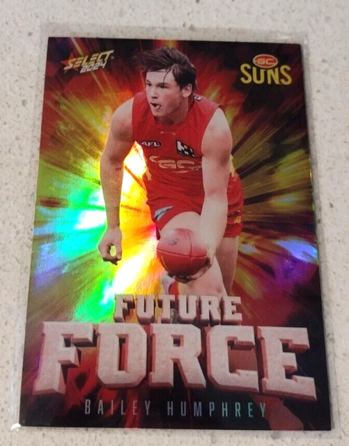2024 FOOTY STARS Bailey Humphrey Future Force FF42 Suns $7.89 - PicClick AU