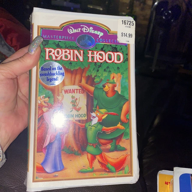 WALT DISNEY’S – Robin Hood Masterpiece Collection VHS – New £11.04 ...