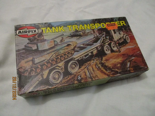 AIRFIX SCAMMEL TANK TRANSPORTER HO/OO scale. 1980 issue 0.00 - PicClick UK
