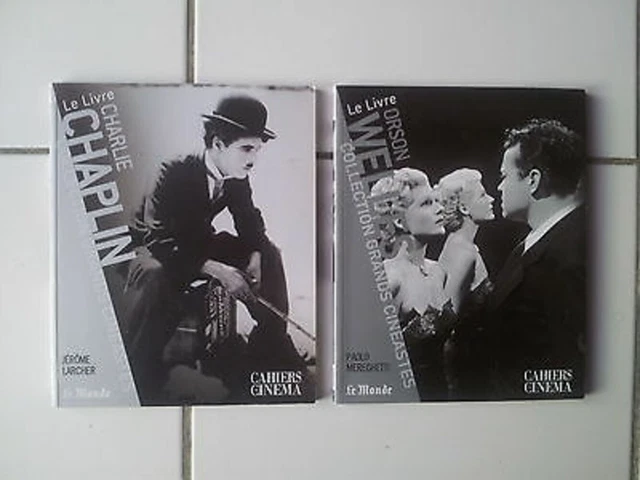 COLLECTION GRANDS CINÉASTES CHARLIE CHAPLIN + ORSON WELLES tbe 2007 EUR ...