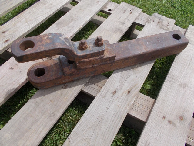 MASSEY FERGUSON HEAVY Duty Clevis Drawbar for Dromone Type Pickup Hitch ...