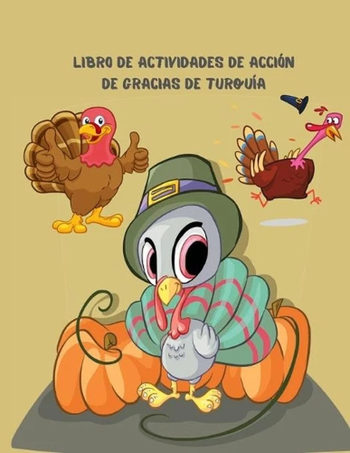 LIBRO DE ACTIVIDADES de Accin de Gracias de Turqua: Libro de p?ginas para colore EUR 15,35 ...