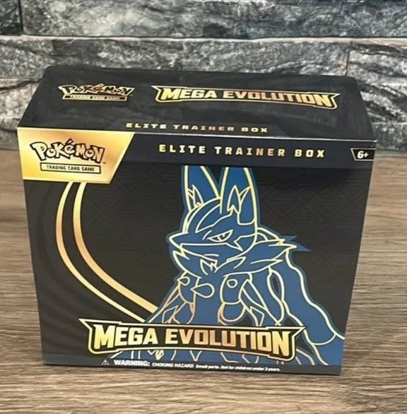 POKÉMON TCG MEGA Evolution Lucario Elite Trainer Box (ETB) SEALED £102. ...