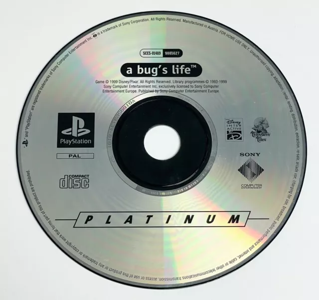 A BUG'S LIFE - Disc Only - PlayStation 1 PS1 | TheGameWorld £4.70 - PicClick UK