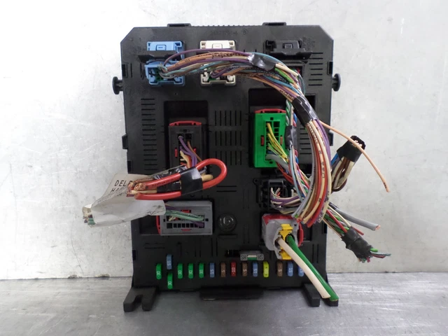 BOÎTE FUSIBLE CITROEN Peugeot Bsi Bsm Module Bcm 9666951980 X01 #1534 ...