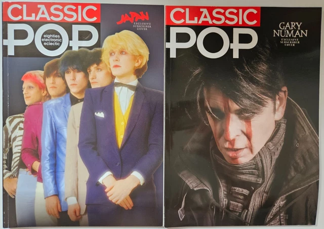 CLASSIC POP MAGAZINE issues 68 & 69 Japan Gary Numan Kate Bush Culture ...