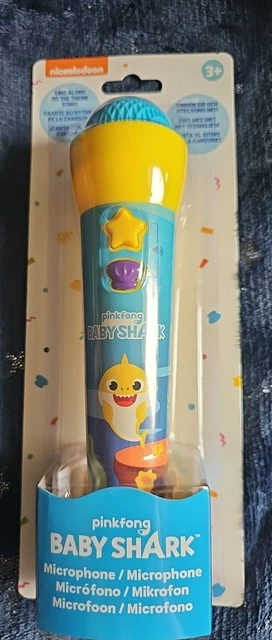 BABY SHARK SONG Official Nickelodeon Pinkfong Sing-Along Microphone ...